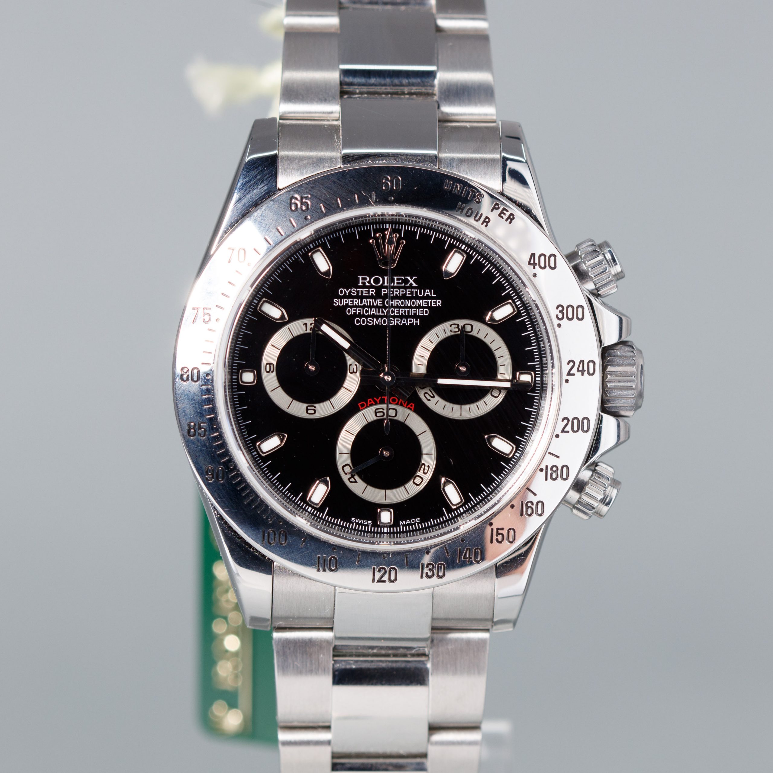 ROLEX DAYTONA REF 116520 ACIER FULL SET SERIE from 2009 • PARIS HEURE